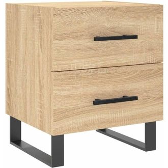 vidaXL Nachttisch Sonoma-Eiche 40x35x47,5 cm Holzwerkstoff Vidaxl