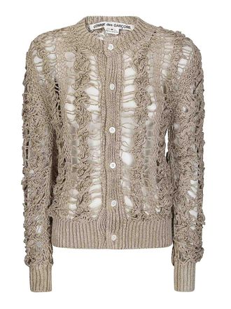 Comme Des Gar&ccedil;ons Pull Col Rond - Beige Clair