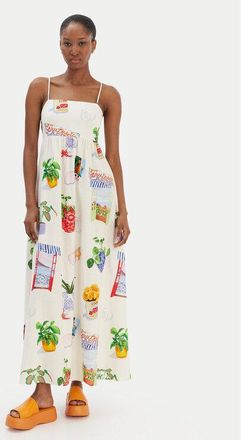 Seafolly Sommerkleid La Boca 55597-DR &Eacute;cru Regular Fit