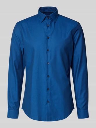 Jake*s Slim Fit Business-Hemd mit Kentkragen