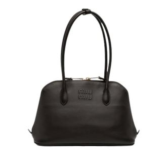 Miu Miu Sac bandouli&egrave;re Pre-owned - Femme - Pre-owned - Noir - Taille: ONE Size