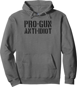 The Salty Veteran Pro-Gun Anti-Idiot Pullover Hoodie