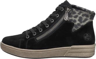 Rieker Femme, Chaussures, Noir, Taille: 39 EU Chaussures &agrave; lacets Hoog