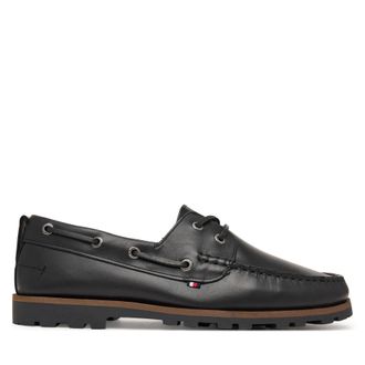 Tommy Hilfiger Mokassins Tommy Hilfiger Light Lth FM0FM05746 Schwarz