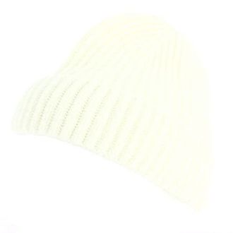 Tony & Paul Bonnet Laine m&eacute;rinos. Queensland, Laine. Blanc - Uni - Fabrique en Italie