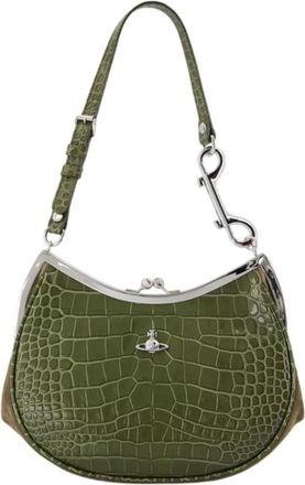 Vivienne Westwood Charm Frame Tasche - - Bags - Damen - Gr&uuml;n - ONE SIZE