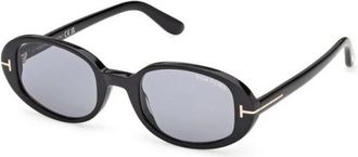 Tom Ford Femme, Accessoires, Noir, Taille: 49 MM Lunettes de soleil Iggy