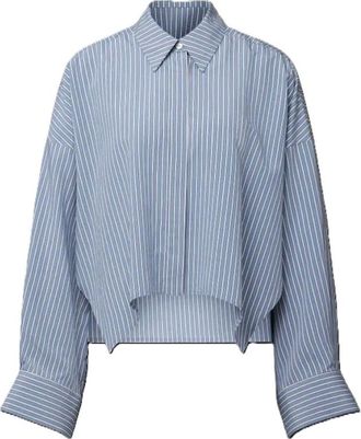 Drykorn Femme, Blouses et Chemises, Bleu, Taille: 36 FR Oshia 10 Blouse
