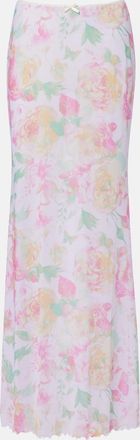 Bananhot Jupe longue Solay &agrave; imprim&eacute; floral