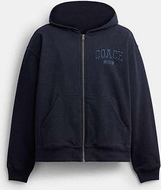 Coach Hoodie Mit Durchgehendem Rei&szlig;verschluss Im Boxy Fit