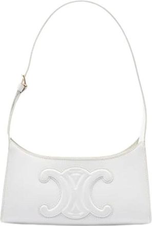 Celine Sac bandouli&egrave;re vintage Pre-owned - Femme - Pre-owned - Blanc - Taille: ONE Size