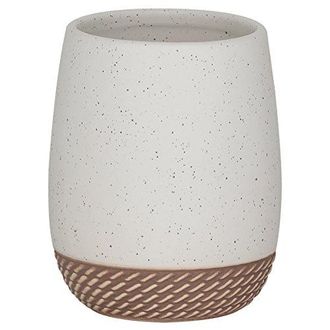 Sealskin Becher Braid, aus nat&uuml;rlichem Porzellan, Farbe: Sand