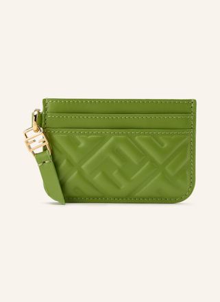 Fendi Kartenetui Baguette gruen