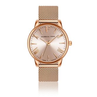 Isabella Ford Uhren aus Ros&eacute;gold