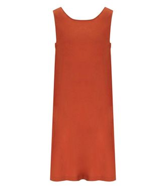 Max Mara ROBE CAMPALE BRIQUE MAX MARA BEACHWEAR
