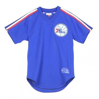 Mitchell & Ness Casacca NBA T-Shirt - - Tops - Herren - Blau - M