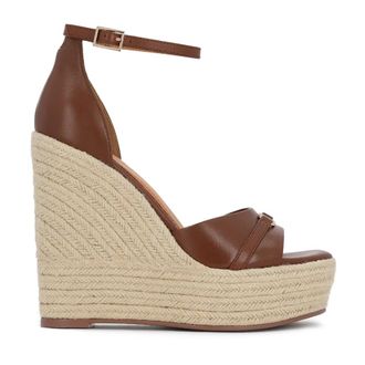 Kazar Sandalen mit Keilabsatz - - Shoes - Damen - Braun - 41 EU