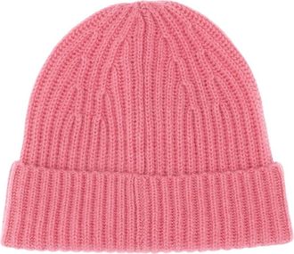 Lisa Yang Femme, Accessoires, Rose, Taille: ONE Size Martigny Beanie