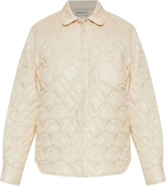 Moncler Femme, Vestes, Blanc, Taille: 42 FR Light Jacket