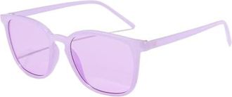 Generic Lunettes De Soleil Carr&eacute;es For Hommes Et Femmes, Monture Petite, Id&eacute;ales For Les Activit&eacute;s Plein Air, Vacances Trajets Quotidiens(Purple)