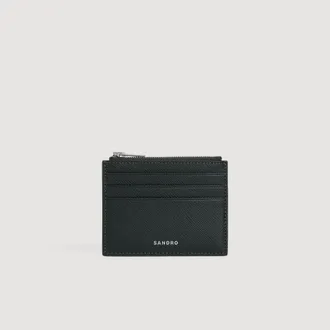 Sandro Zip-Kartenhalter aus Kunstleder