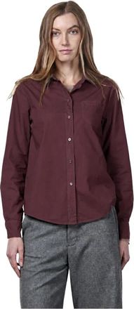 Mason's Sharon Poplin Shirt - - Blouses & Shirts - Damen - Rot - S