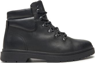 Geox Schnürschuhe Geox Calaita E U46HBH 00045 C9999 Schwarz