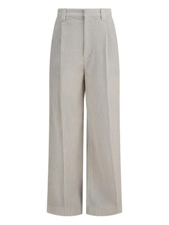Brunello Cucinelli Cordhose mit weitem Bein - Nude