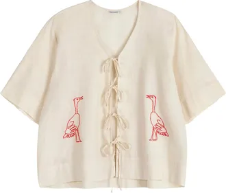 Bobo Choses Blouse Brod&eacute;e Coton Bio Bobo Choses