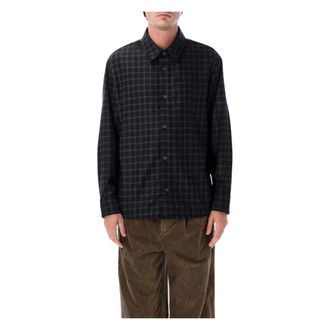 A.P.C. Bobby Overshirt - - Shirts - Herren - Schwarzk - M