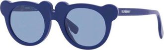 Burberry Lunettes de soleil Jb4355 - unisex - Accessoires - Bleu - Taille: 43 MM