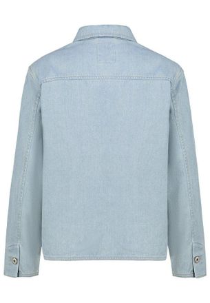 Sublevel Jeansjacke Damen Denim Jacke Denim Overshirt mit Brusttaschen