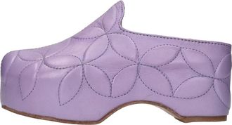 Maliparmi Maliparmi, Femme, Chaussures, Violet, Taille: 38 EU Sabot en Pelle