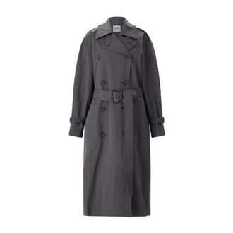 Toteme Trenchcoat - - Coats - Damen - Grau - S
