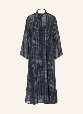 Annas Annas Kleid Mit Abnehmbarer Schluppe blau