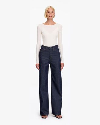 Arket LUPINE Flared Jeans -Blau
