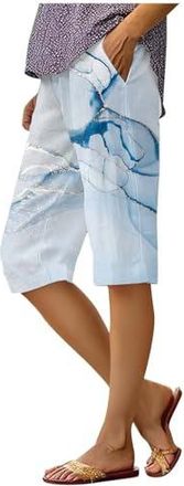 Generic Short en Jeans Femme Grande Taille Hiver Simili Course Cuire Cerises Oversize String Imprim&eacute; Ensemble Automne Transpirant Veritable Corsaire Mauve Ela