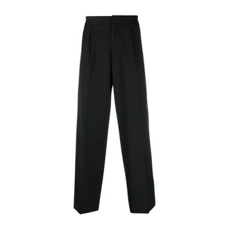 BONSAI Stoffhose mit geradem Bein und B&uuml;gelfalte - - Trousers - Herren - Schwarzk - M