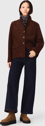 Maje Wide Jeans With Patch Pockets - Marineblau - Maje