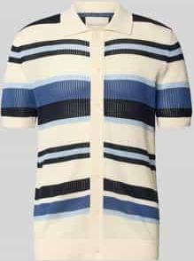 GANT Slim Fit Poloshirt in Strick-Optik