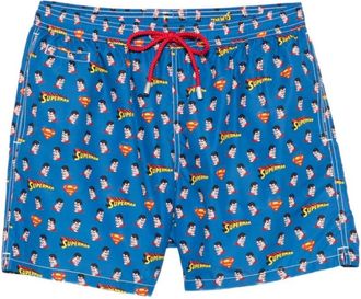 MC2 Saint Barth Homme, Maillots de bain, Bleu, Taille: 2XL Lighting Micro Superman Swim Shorts