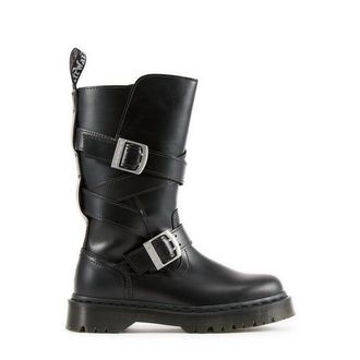 Dr. Martens Bottes biker Anistone en cuir &agrave; brides