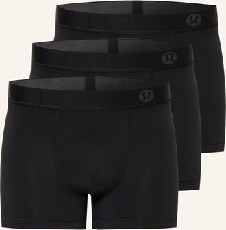 lululemon Lululemon 3er-Pack Boxershorts Aim schwarz