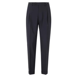 Berwick 1707 Homme, Pantalons, Bleu, Taille: 2XL Barber Straight Pantalons