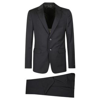 Prada Herren, Anz&uuml;ge, Schwarzk, 2XLGr&ouml;&szlig;e