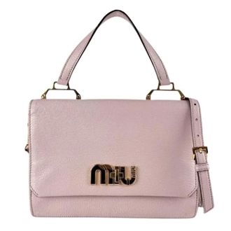 Miu Miu Sac bandouli&egrave;re Pre-owned - Femme - Pre-owned - Rose - Taille: ONE Size