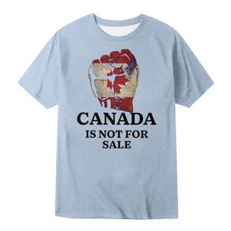 Generic T-shirt pour homme Canada nest pas pour Sa Le T-shirt, bleu clair, XXL