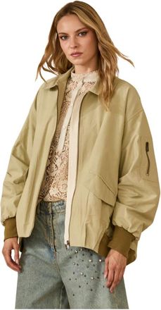 Souvenir Femme, Vestes, Beige, Taille: 38 FR Bomber Jacket