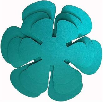 Generic Lot de 12 protections en feutre pour casseroles et po&ecirc;les - Anti-rayures - &Eacute;pais, lavables et r&eacute;utilisables - Feutre polyester pour &eacute;viter dendommager