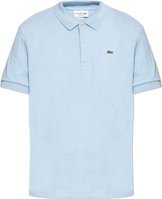 Lacoste Homme, Tops, Bleu, Taille: 3XL Polo en coton Pima coupe classique